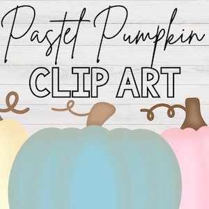 Pastel Rainbow Pumpkin Clipart | Fall Clipart, Thanksgiving Clipart ...