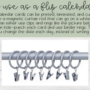 Modern Greenery Flip Calendar | Classroom Decor, Spotty, Eucalyptus ...