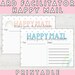 Printable Teacher Mail Pastel Rainbow, Back to School, Teacher ...