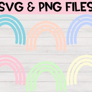Pastel Rainbow Clipart | Rainbow Clipart, Rainbow PNG, Pastel Rainbow ...