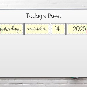 Pastel Rainbow Flip Calendar Cards | Pocket Chart Cards, Classroom ...