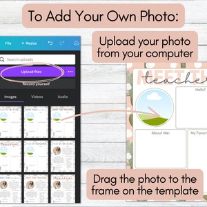 Cactus Meet the Teacher Template | Editable Template, Back to School ...