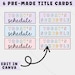Printable & Editable Classroom Schedule, Daisy Pastel Classroom Decor ...