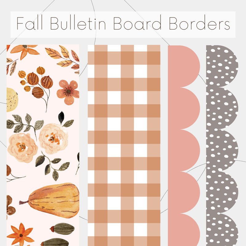 Fall Bulletin Board - Etsy