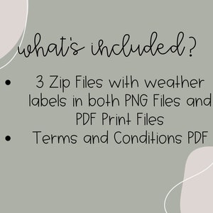 Boho Rainbow Weather Label Cards | Polka Dots, Classroom Decor ...