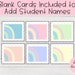Center Signs | Pastel Rainbow Center Signs, Printable Center Posters ...