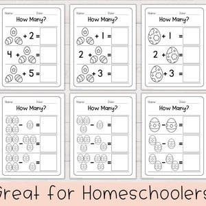 Easter Worksheet Bundle | Preschool Worksheets, Kindergarten Worksheets ...