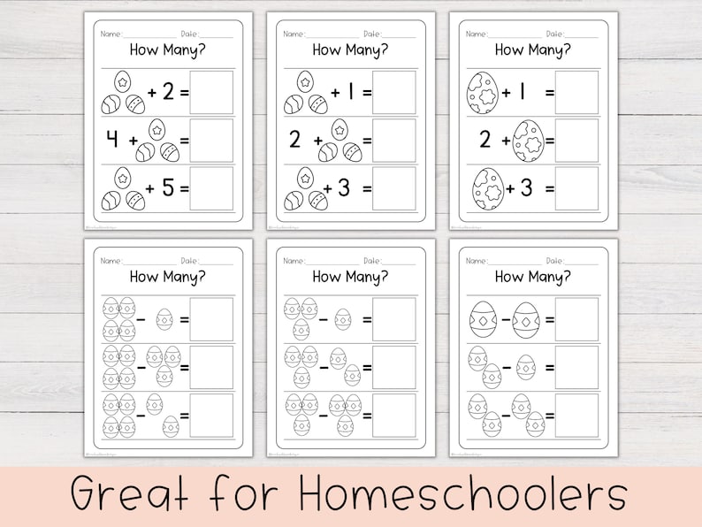Easter Worksheet Bundle | Preschool Worksheets, Kindergarten Worksheets ...