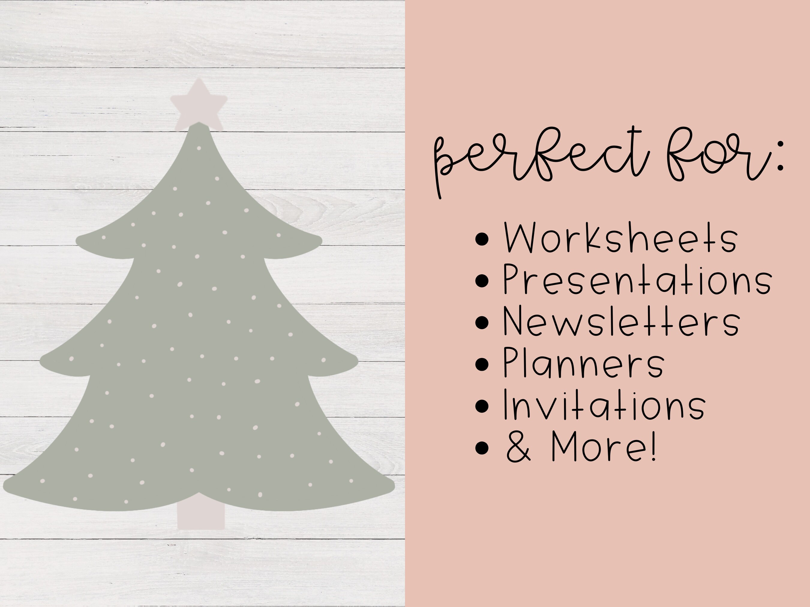 Boho Christmas Tree Clipart Boho Rainbow Christmas Clipart - Etsy