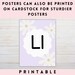 Daisy Pastel Alphabet Posters | Pastel Classroom Decor, Retro Classroom ...