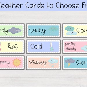 Pastel Rainbow Weather Labels | Classroom Decor, Polka Dots, Pastel ...