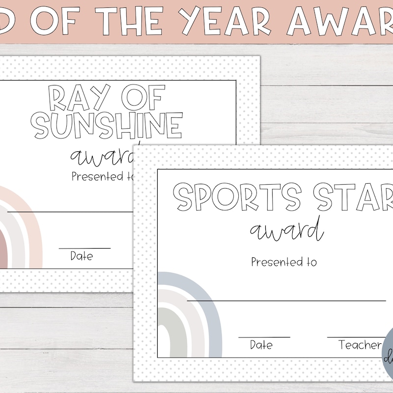 Award Certificate - Etsy