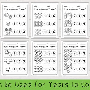 St Patrick's Day Worksheet Bundle | Preschool Worksheets, Kindergarten ...