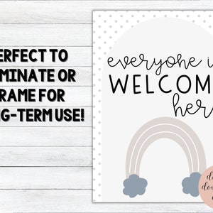 Boho Rainbow Motivational Posters | Classroom Decor, Classroom Posters ...