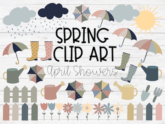 April Showers Banner