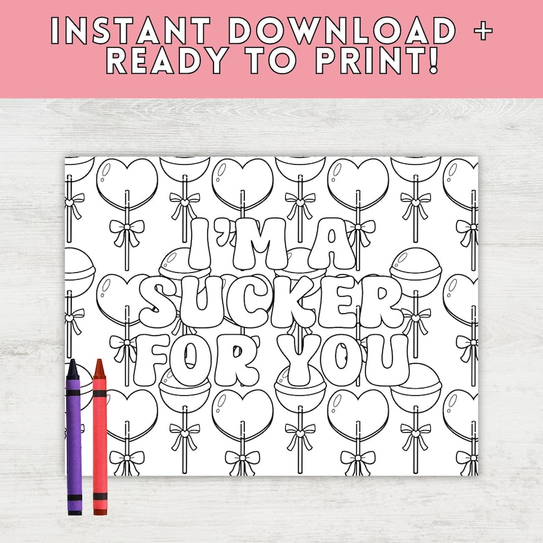 Printable Valentine's Day Coloring Pages for Valentines Day | Groovy Valentine's Day Coloring ...