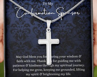 Confirmation Sponsor Gift for Man | Etsy