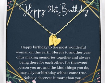 91st Birthday Card - Etsy