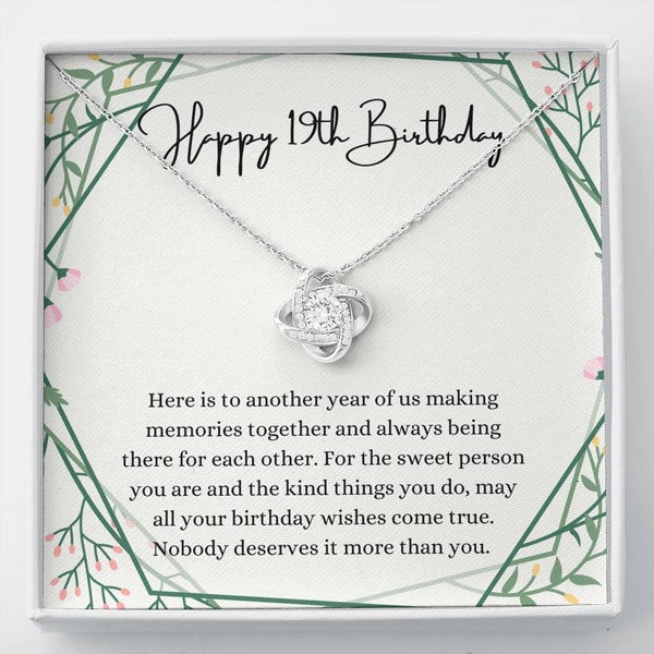 19th Birthday Gift - Etsy