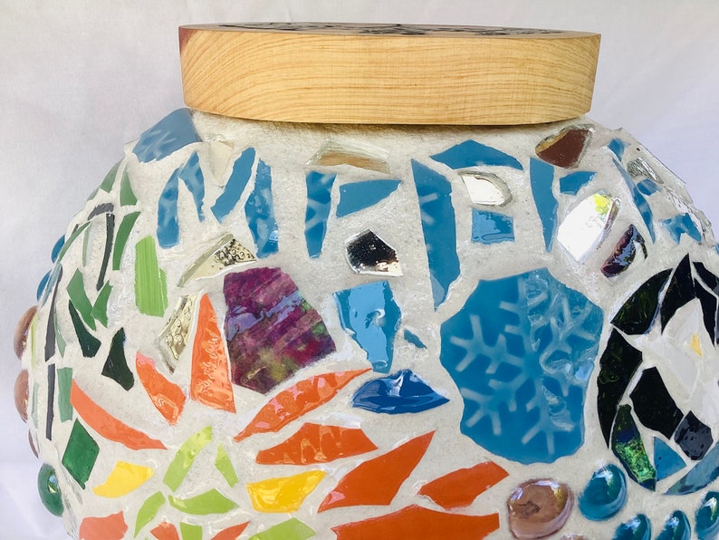 Batman Cremation Urn Mosaic Vase - Etsy