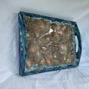 Seashell Tray Mosaic Tray - Etsy