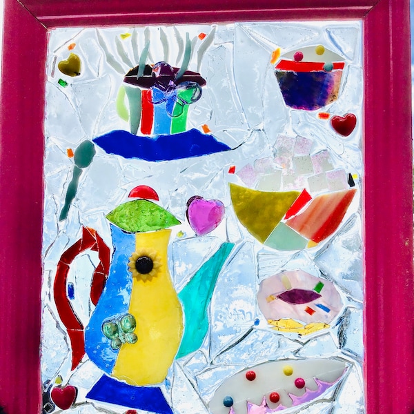 Stained Glass Teapot - Etsy