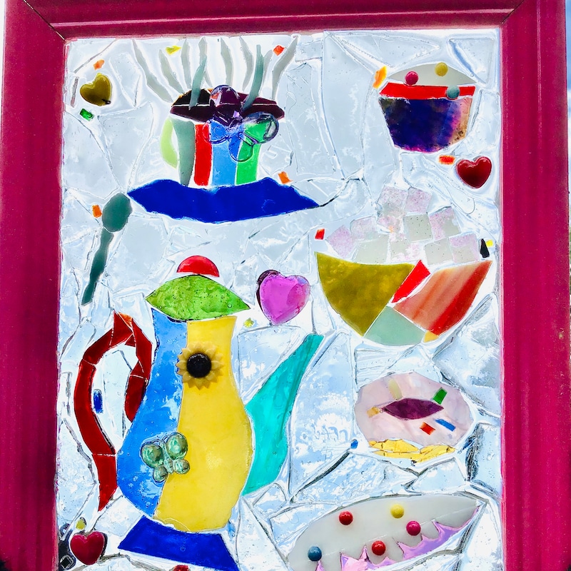 Stained Glass Teapot - Etsy