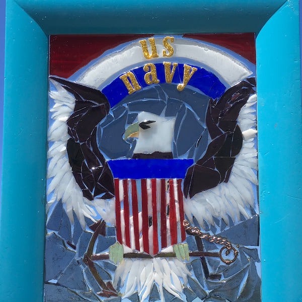 Us Navy Stained Glass - Etsy