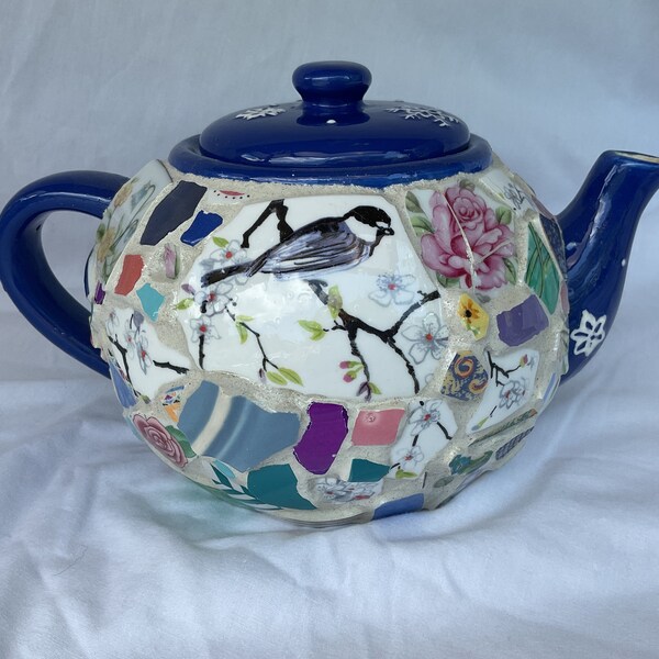 Mosaic Teapot - Etsy