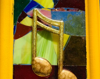 Mosaic Music Note - Etsy