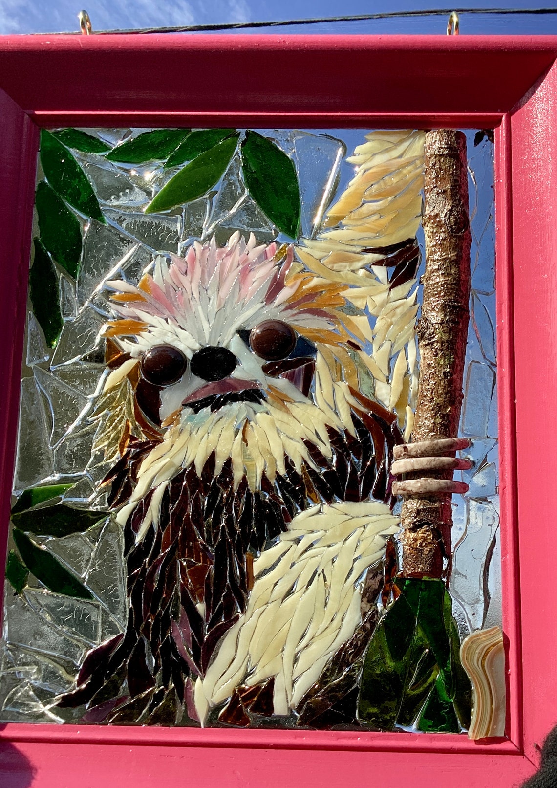 Sloth Stained Glass Mosaic Suncatcher Sloth Wall Decor - Etsy