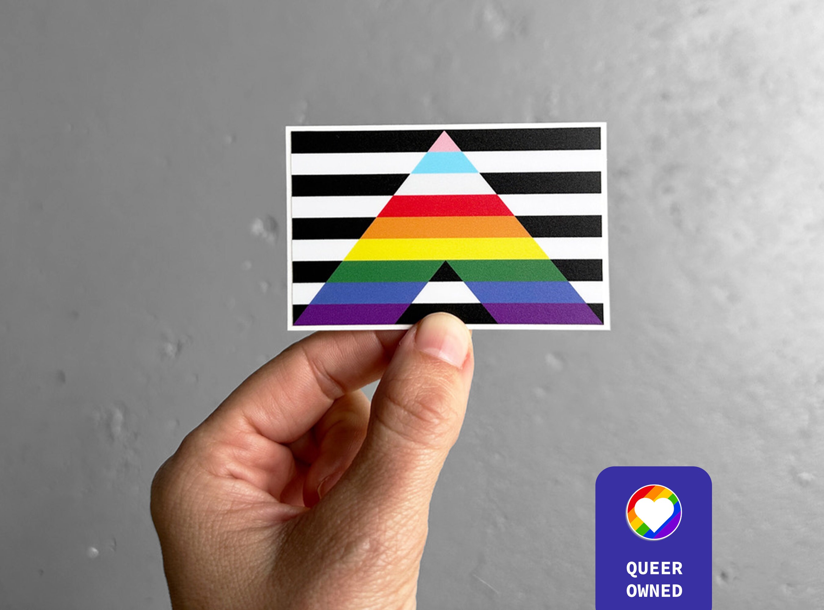 Newest Ally Flag Sticker | LGBTQ+ Progress Ally Flag Pride Sticker ...