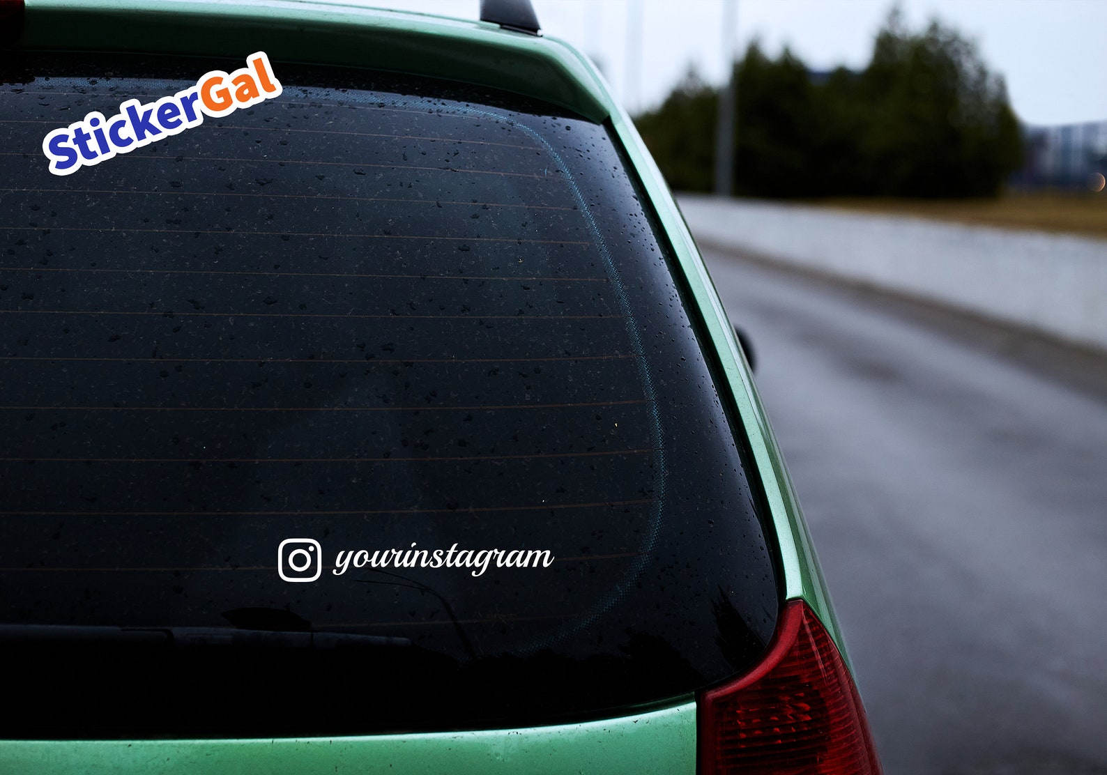 Instagram Car Decal 10 Wide Instagram Decal - Etsy