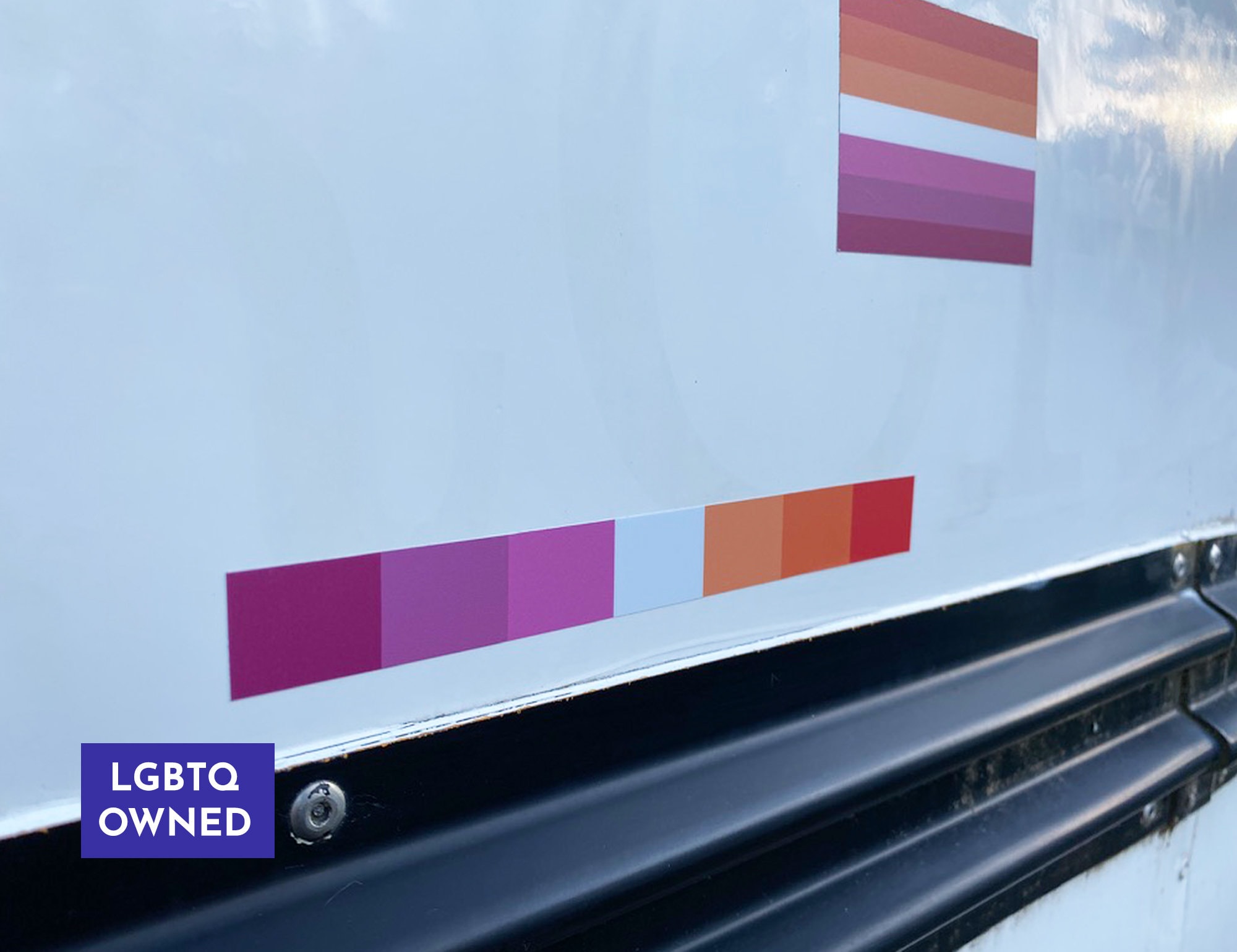 Subtle Pride Sticker 21 Pride Flag Options Trans - Etsy