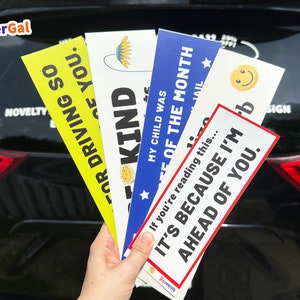 Funny Bad Driver Bumper Sticker: Upside Down Jeep - Etsy