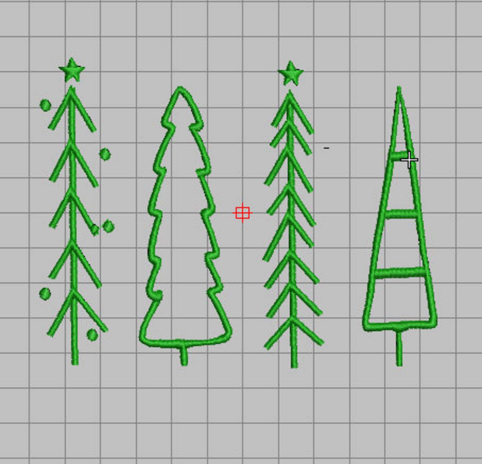 Farmhouse Christmas Tree Embroidery Design - Etsy