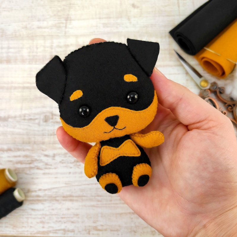 Felt Dog Pattern - Etsy