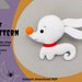 Zero Ghost Dog DIY Halloween Toy, Easy Sewing Patterns for Beginners ...