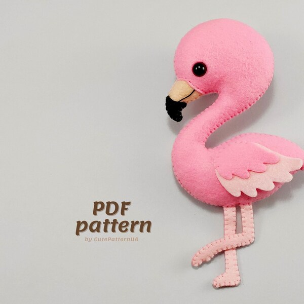 Felt Flamingo Ornament - Etsy