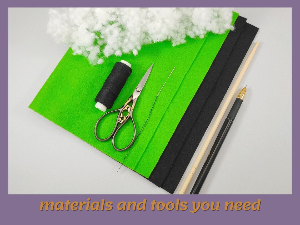 Oogie Boogie Pattern Felt Halloween Toy Sewing Nightmare - Etsy