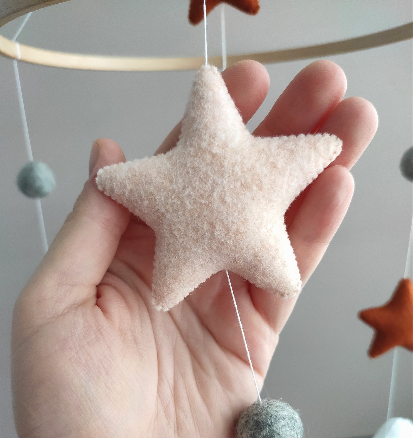 Baby Mobile Sewing Pattern PDF SVG DIY Felt Ornament Moon - Etsy