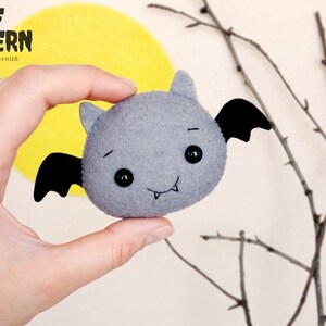 Halloween Bat Sewing Pattern PDF, Easy to Sew for Beginners, , Cute Bat ...