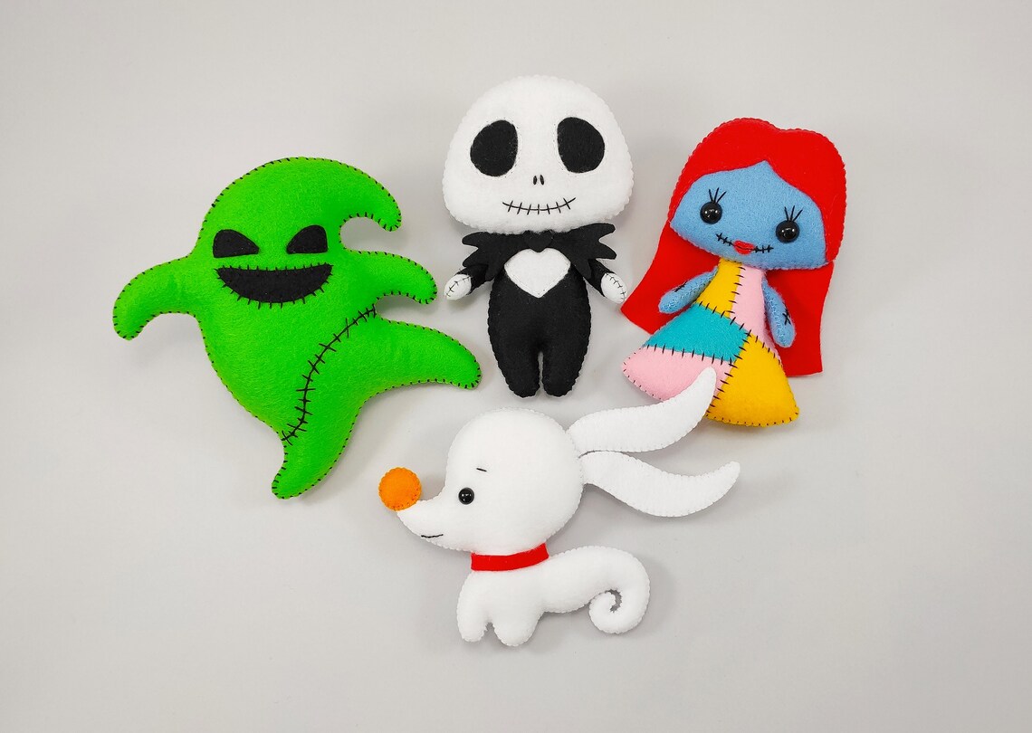 Oogie Boogie Pattern Felt Halloween Toy Sewing Nightmare - Etsy