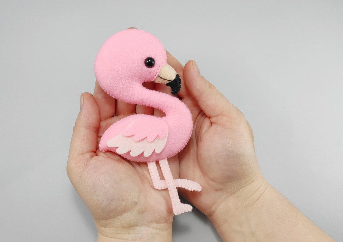 Cute Flamingo Sewing Pattern PDF Make Your Own Plush - Etsy
