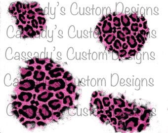 Hot Pink Leopard | Etsy