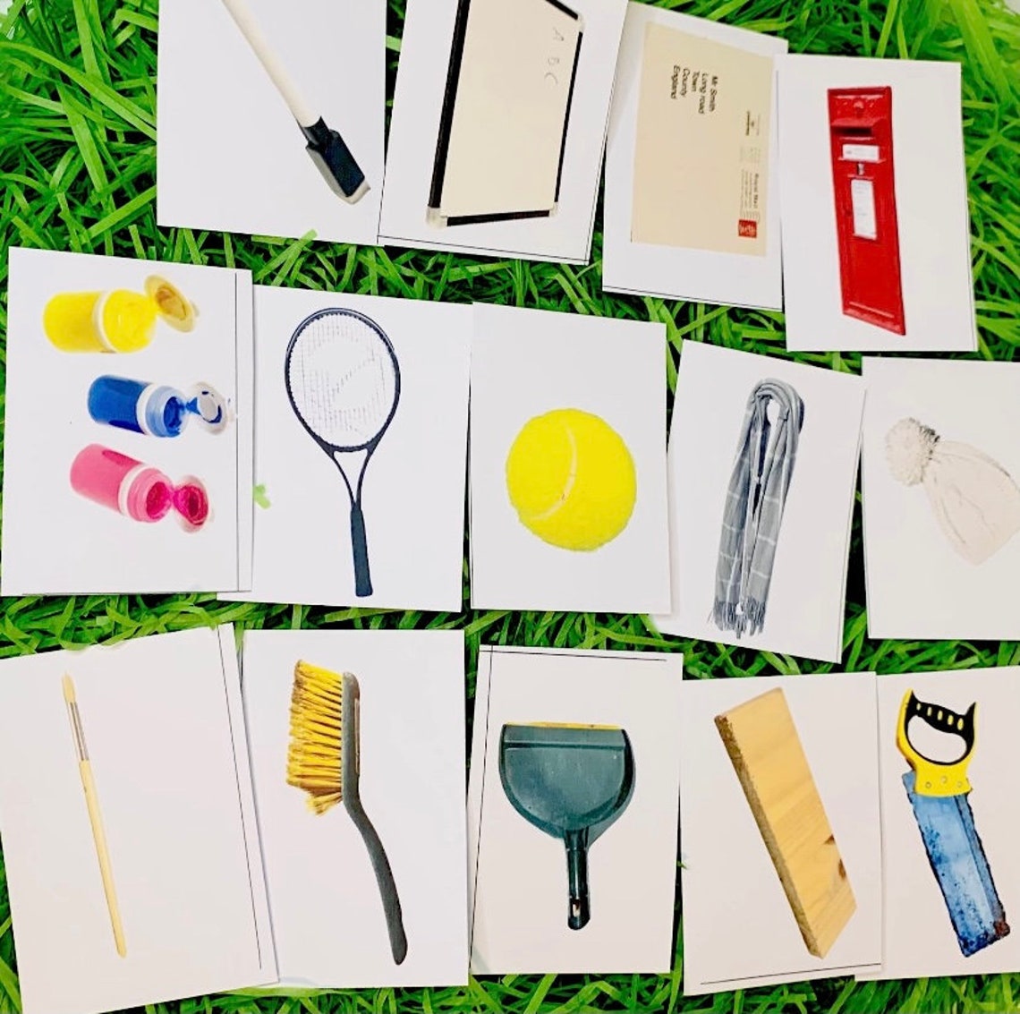 64 Printable Associated Matching Flashcards goes together | Etsy