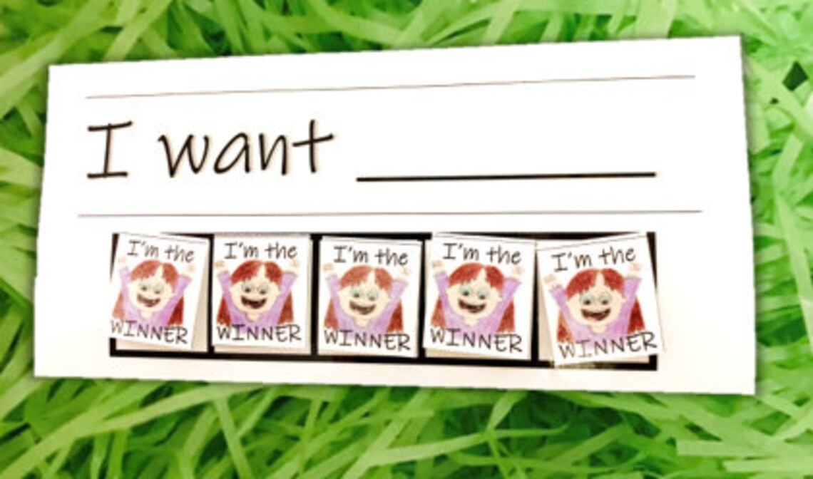 Token board 5 tokens reward chart Reward Good Behaviour | Etsy