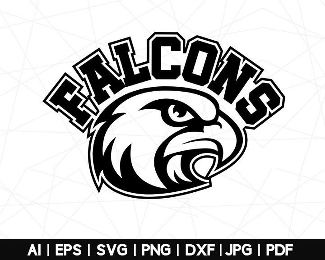 Falcons SVG, Falcons Pride , Falcons School Spirit Png, Falcons Png ...