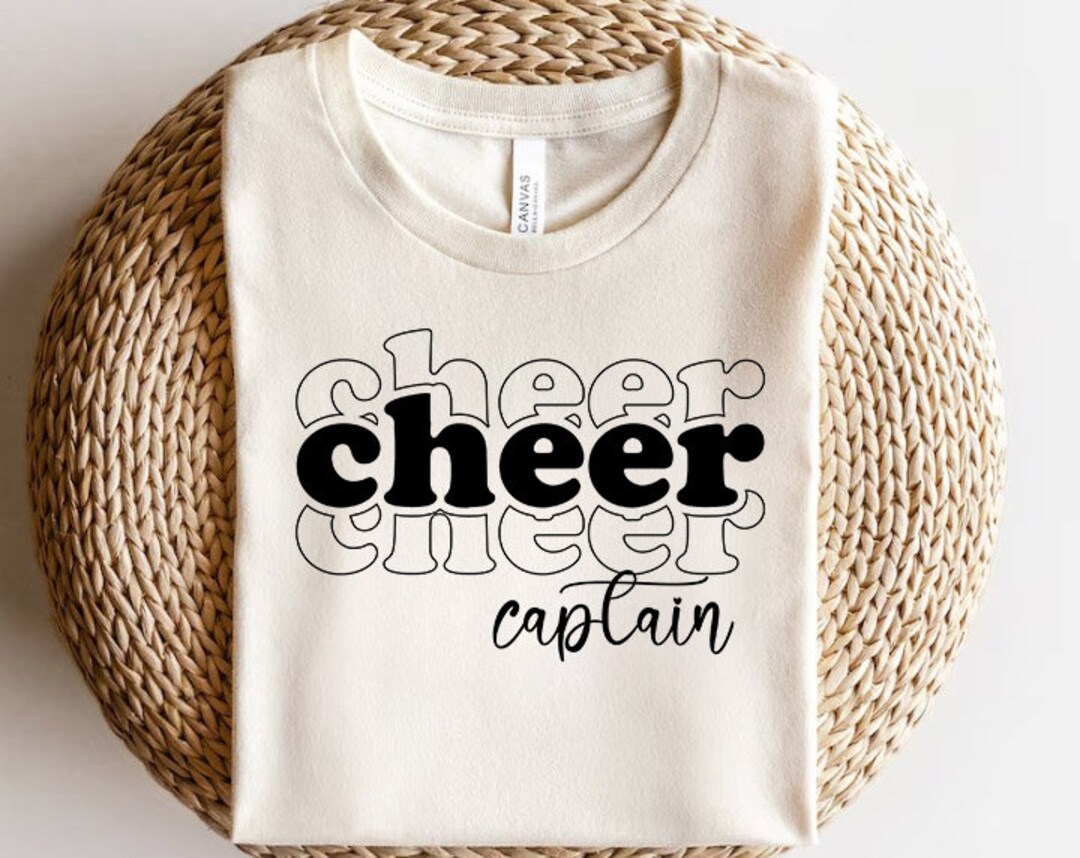 Cheer Captain SVG, Cheer Coach Shirt SVG, Cheerleader Coach SVG ...