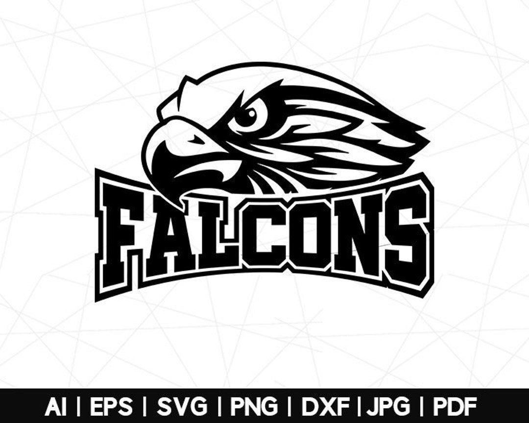 Falcons SVG, Falcons Pride , Falcons School Spirit Png, Falcons Png ...